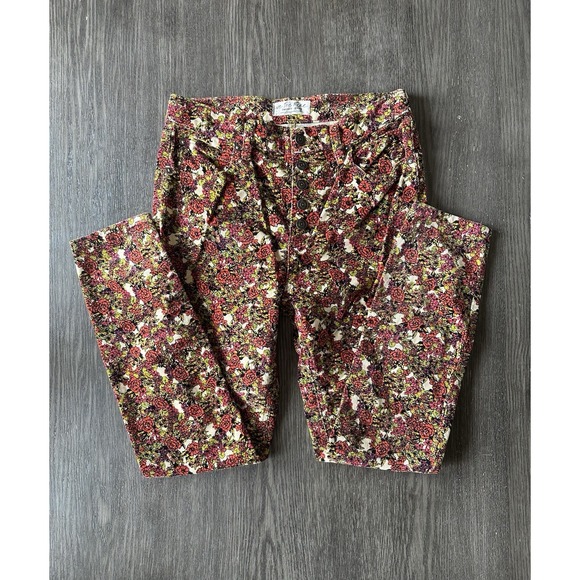 We The Free | Pants & Jumpsuits | We The Free Sun Chaser Floral High ...